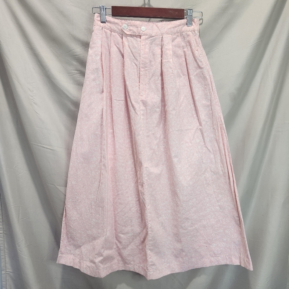 Outback Red | Skirts | Outback Red Vintage 8s White Floral Pink ...